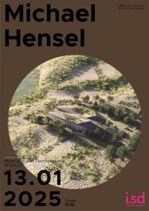 Guest Lecture by Michael Hensel – i.sd